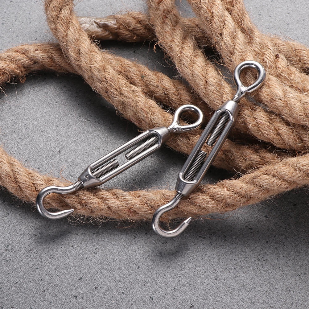 MUSEYA 5pcs Adjustable Buckle Steel Wire Rope Stainless Steel 304 ...
