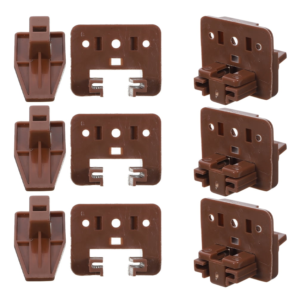 MUSEYA 6pcs Plastic Drawer Track Guide For DIY Beginners With Smooth ...