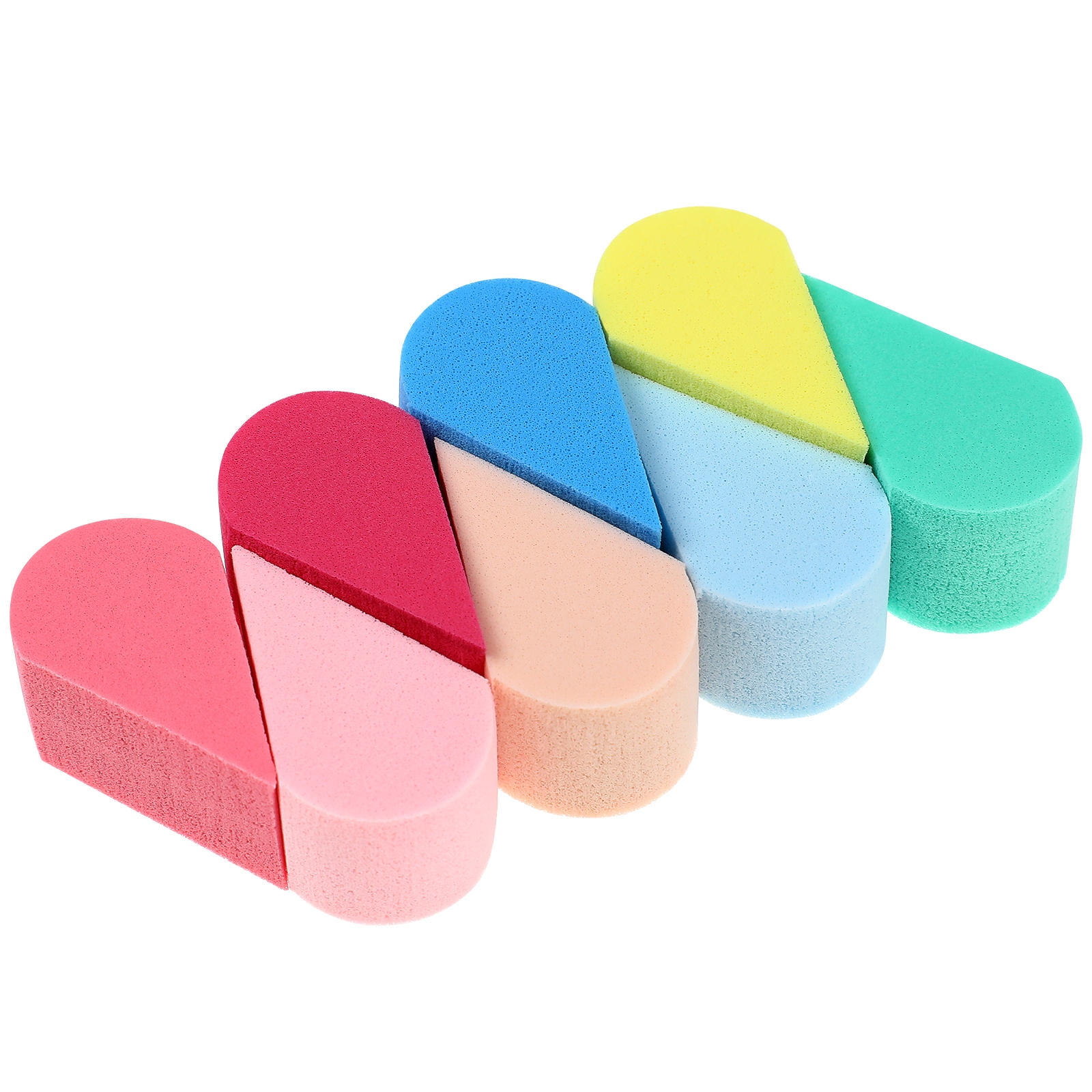MUSEYA 8 Pcs Foundation Applicator for Makeup Sponges Liquid ...