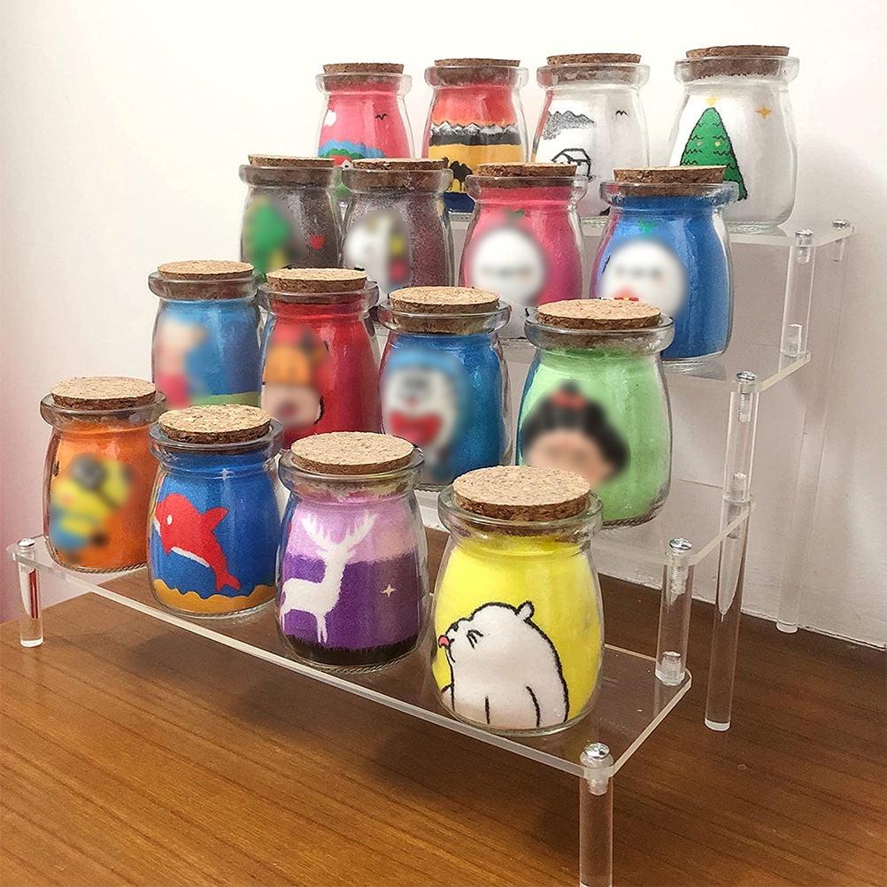 MUSEYA Acrylic Display Stand Riser Shelf Organizer For Car Model 11 ...