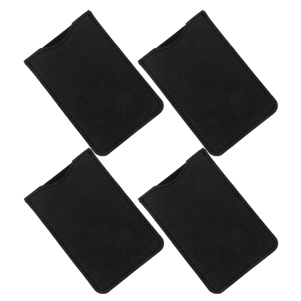MUSEYA Black PU Comb Organizer Pouch Soft Fake Portable Storage ...