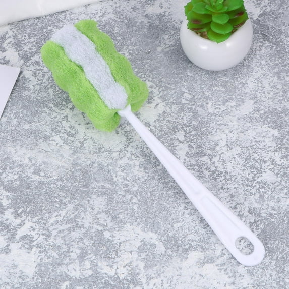 MUSEYA Bottle Scrub Brush Long Handle Soft 1Set for Cleaning and ...