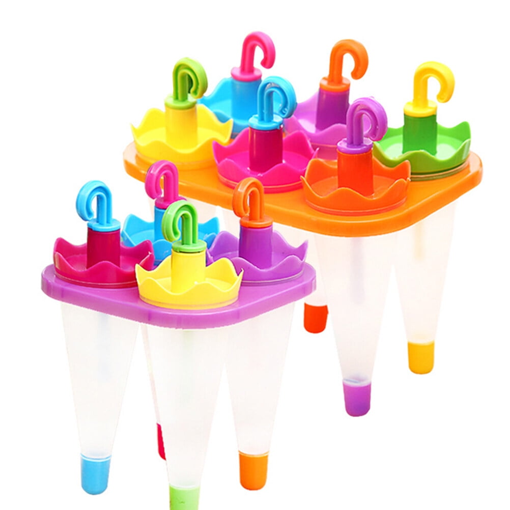 MUSEYA Cake Pops Mold 2 Sets Popsicle Molds Plastic Assorted Color Diy ...