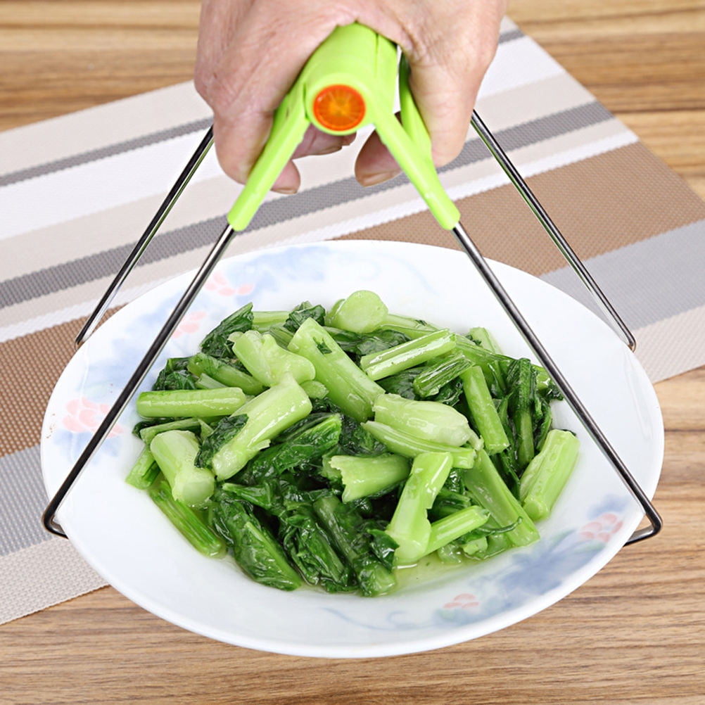 OATIPHO Kitchen Hot Plate Gripper Stainless Steel Ergonomic Design for ...
