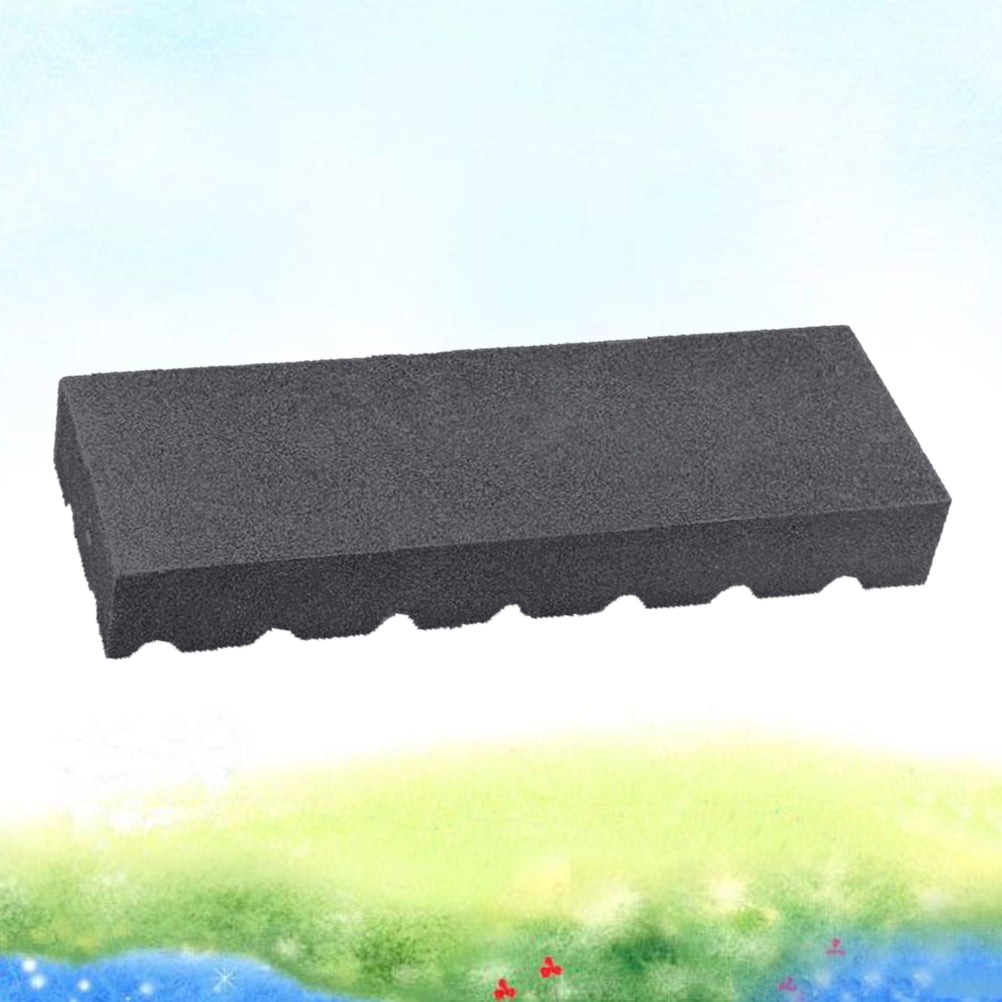 OATIPHO 1Pc Grooved Sharpening Stone Dark Grey Safe Material Perfect ...