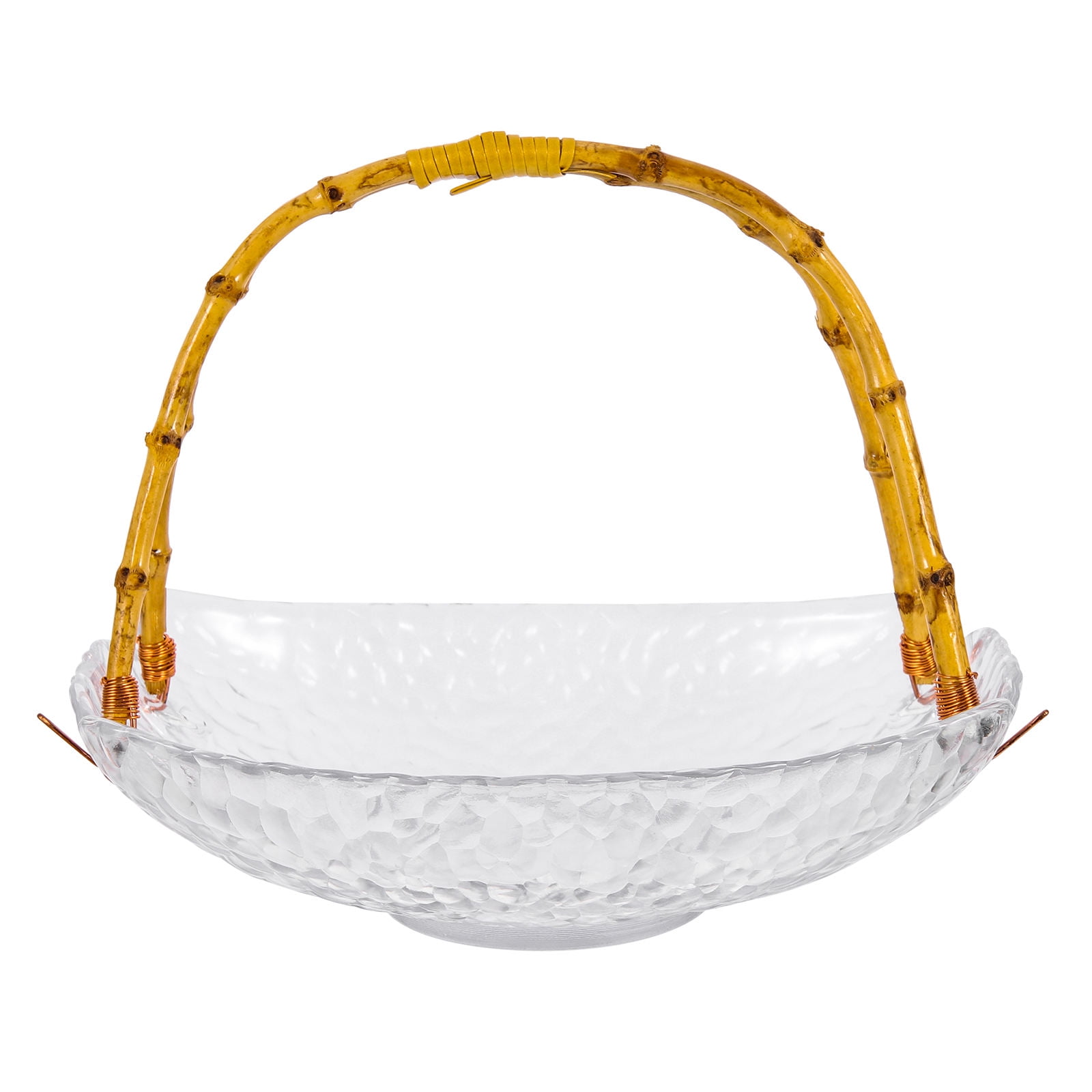OATIPHO Fruit Serving Tray Glass Transparent 1Pack - Walmart.com