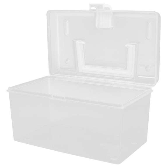 OATIPHO Transparent PP Laundry Powder Storage Box Stylish ...
