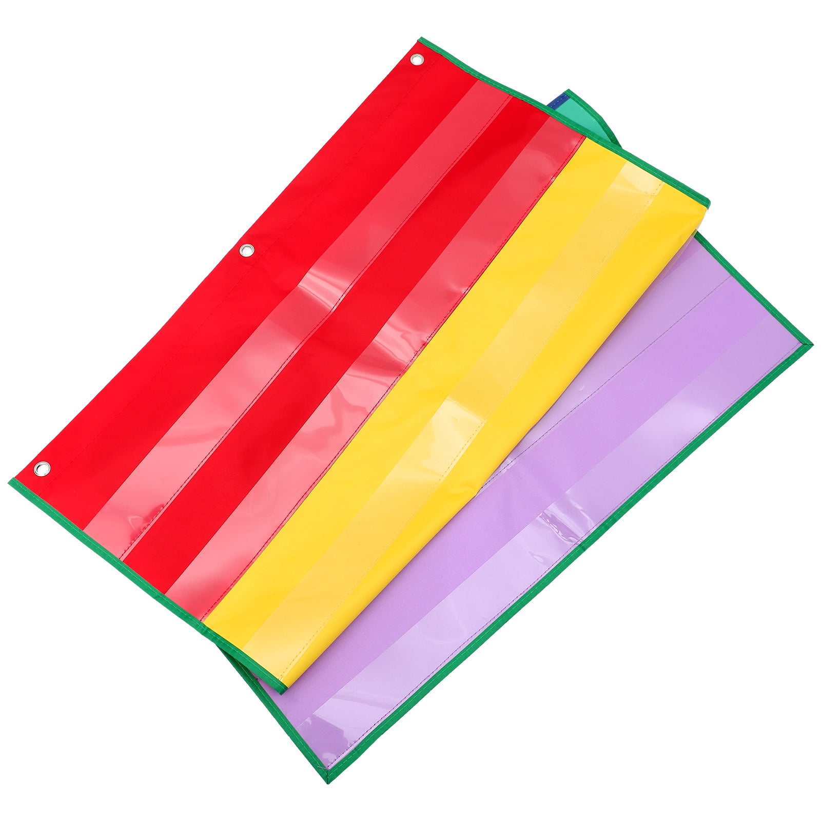 MUSEYA Multi Color PVC Clear Cell Phone Wall Pockets with Hanging ...