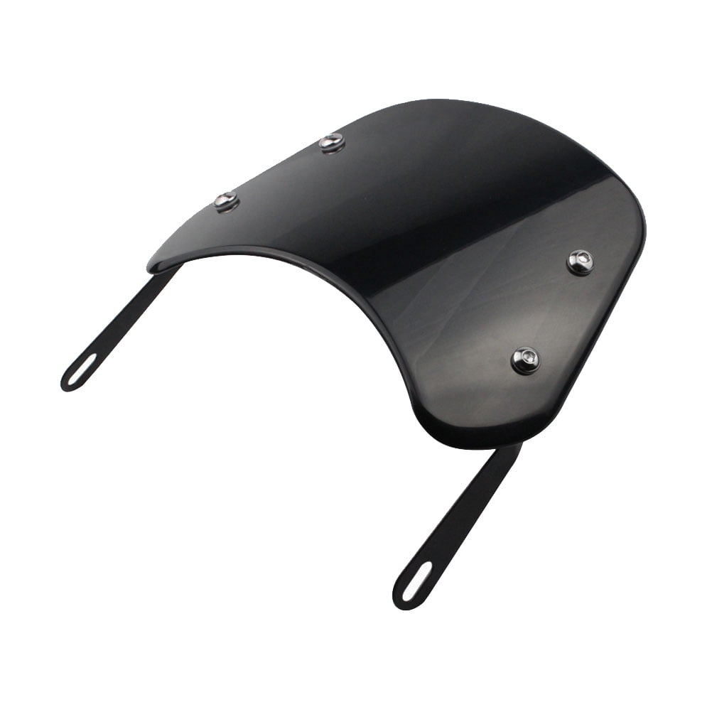 OATIPHO Motorcycle Headlights Windshield Black Wind Deflector for ...