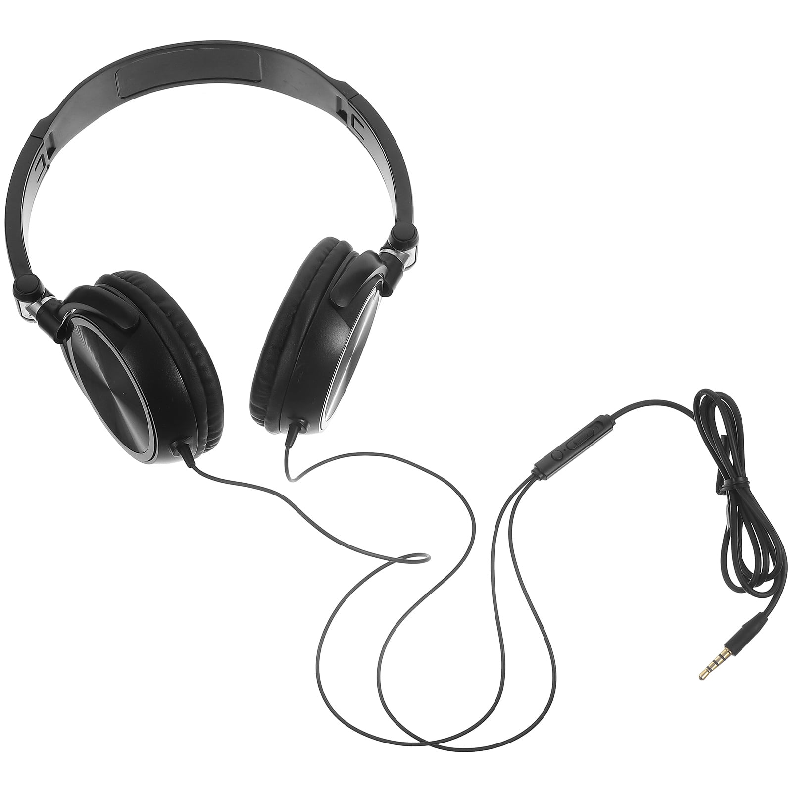 OATIPHO Lightweight Black Headsets with Microphone and Volume Control ...