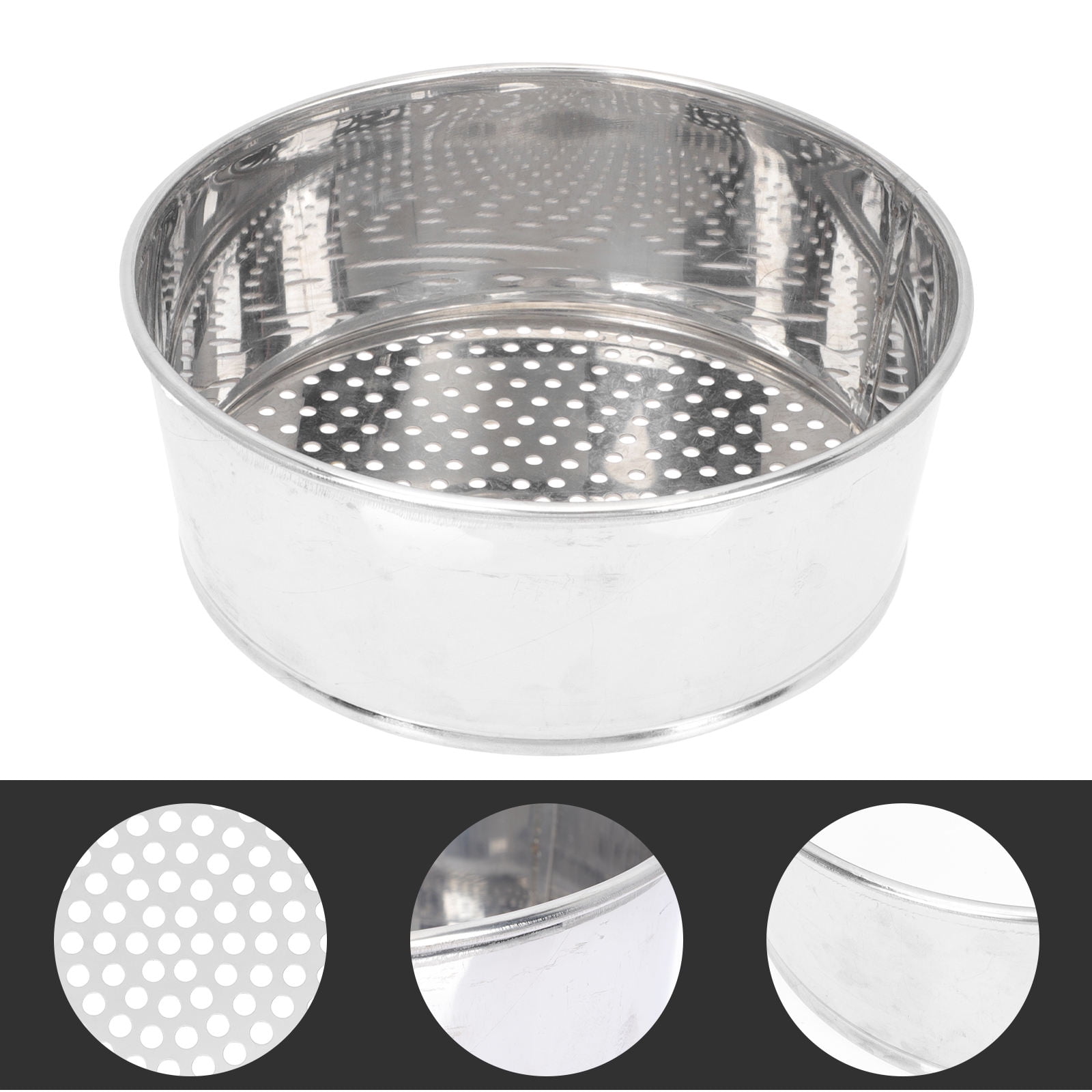 MUSEYA Pearl Sieve Bead Grading Sieve Stainless Steel Round Shape for ...