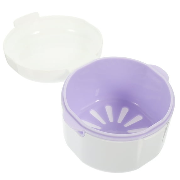 MUSEYA Portable Denture Case for Orthodontic Retainer Small Brace ...