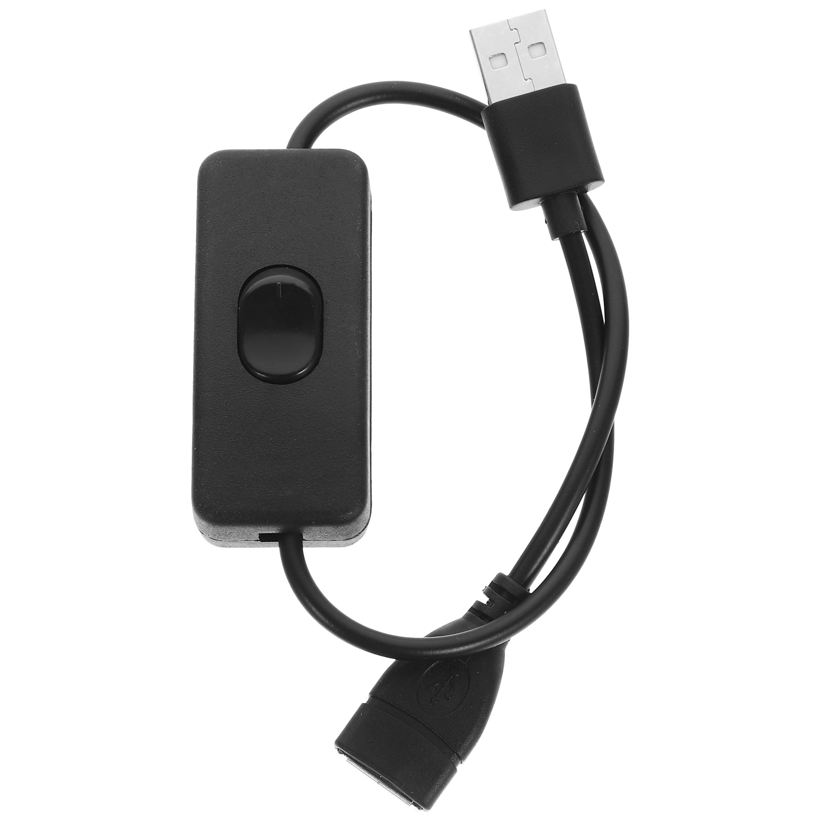 MUSEYA Usb Switch Extension Power Switch Cable for Led Lighting Black ...