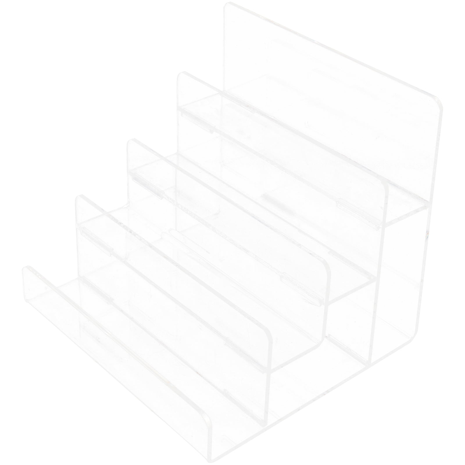 MUSEYA Purse Rack Stand Ladder Shape Acrylic for Shopping Malls 4 ...