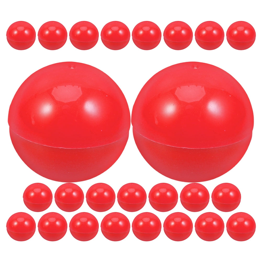 MUSEYA Raffle Balls for Decor Made of PVC Material Red Color Easy to ...