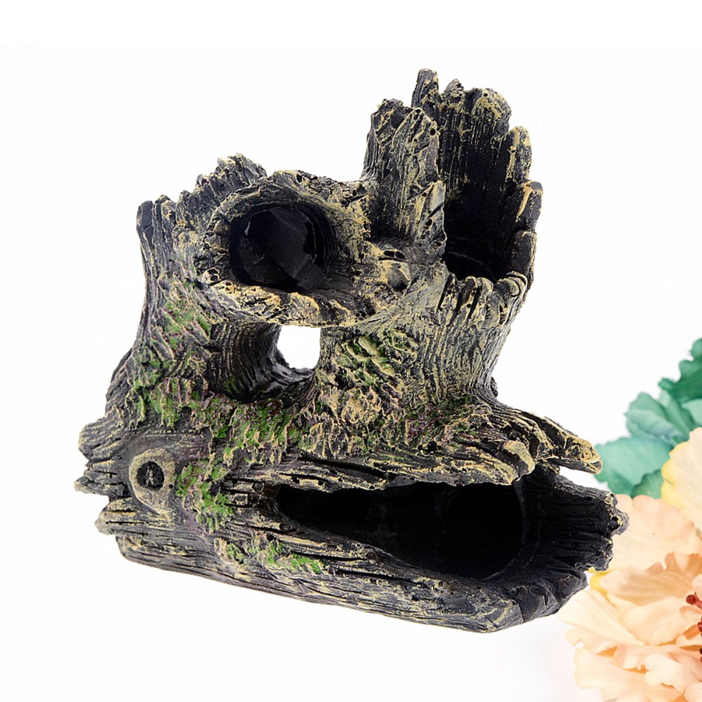 MUSEYA Realistic Volcanic Decoration Aquarium Decor Aquarium Mountain ...