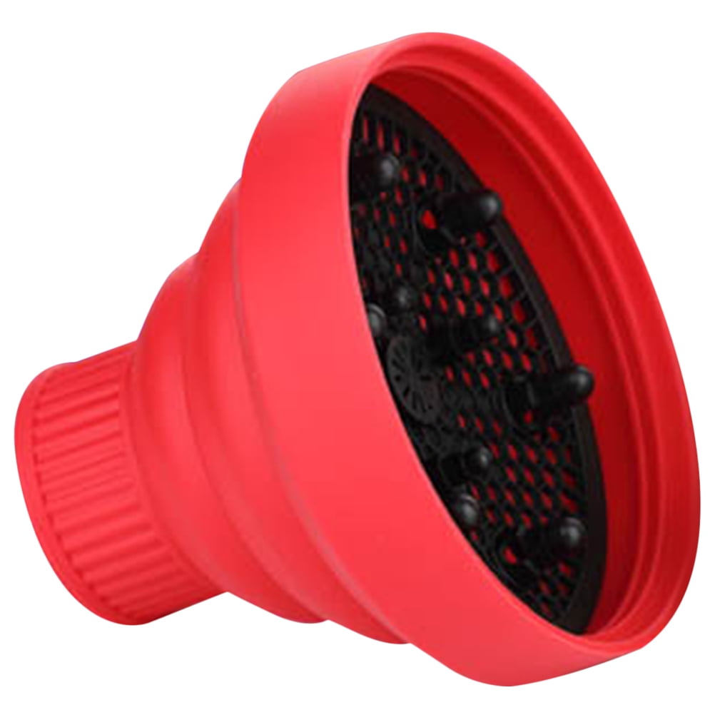 MUSEYA Red Round Hair Blower Diffuser With Folding Design For Salon Use ...
