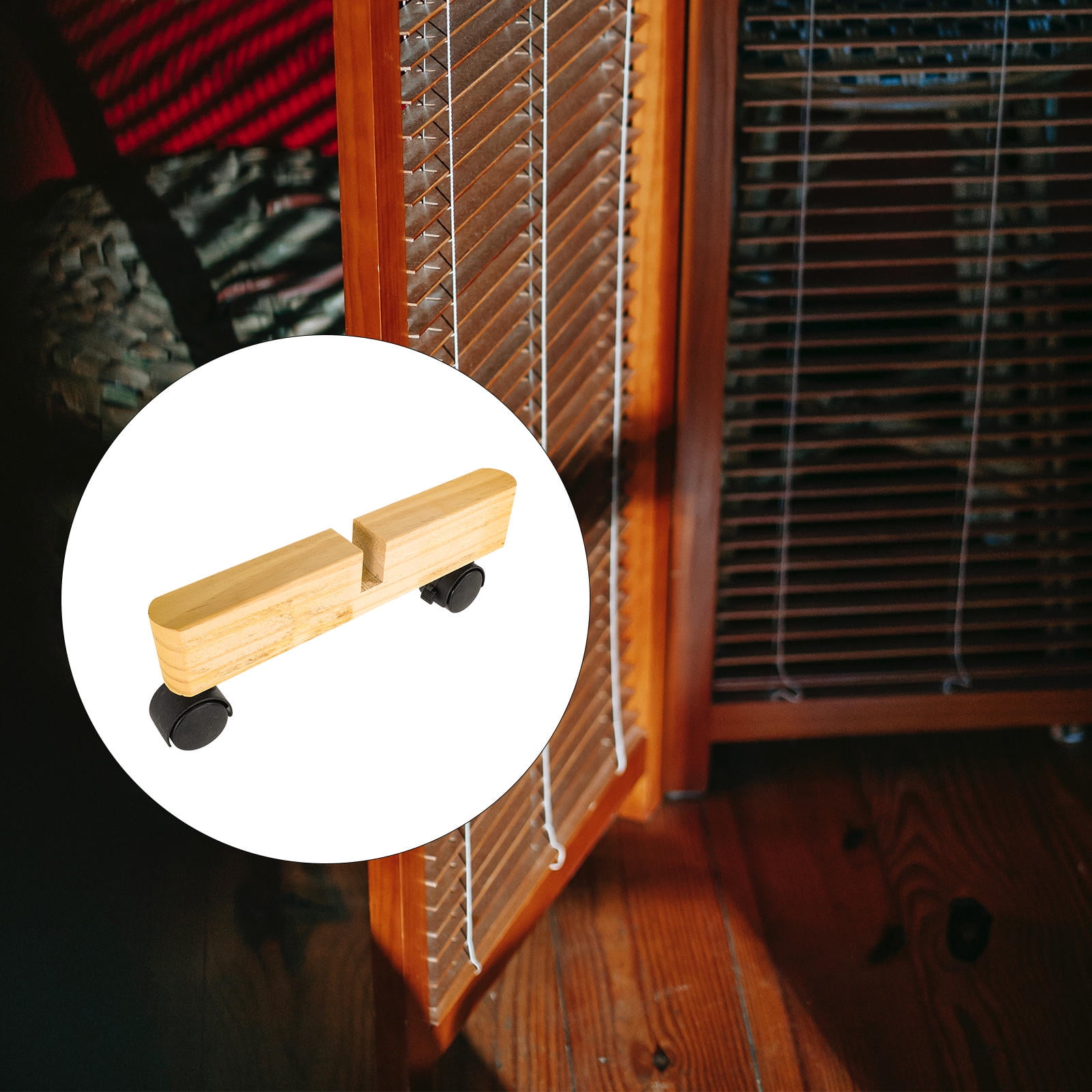 MUSEYA Room Divider Stand 1Pack Beige for Partition Holders Rectangular ...