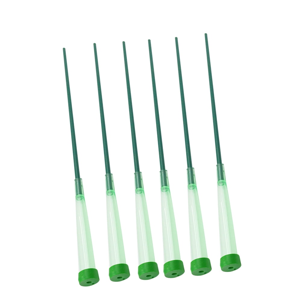 MUSEYA Single Stem Flower Tubes 20PCS Green Plastic Leak Proof For ...