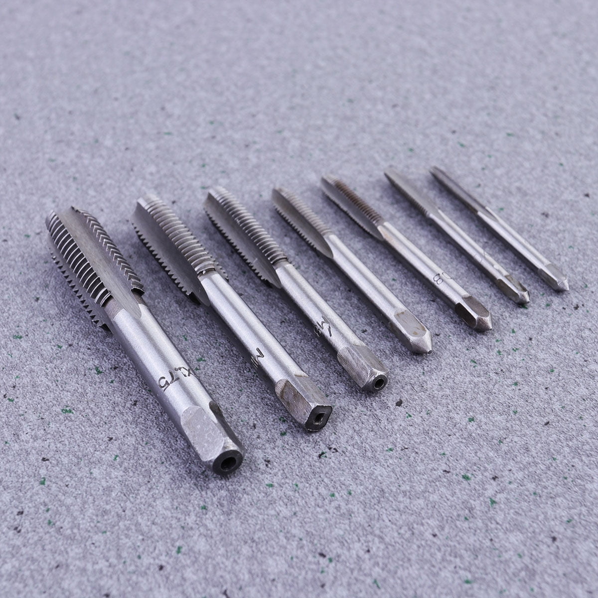 MUSEYA Thread Plug Taps Silver for Repairing Threads in Aluminum and ...