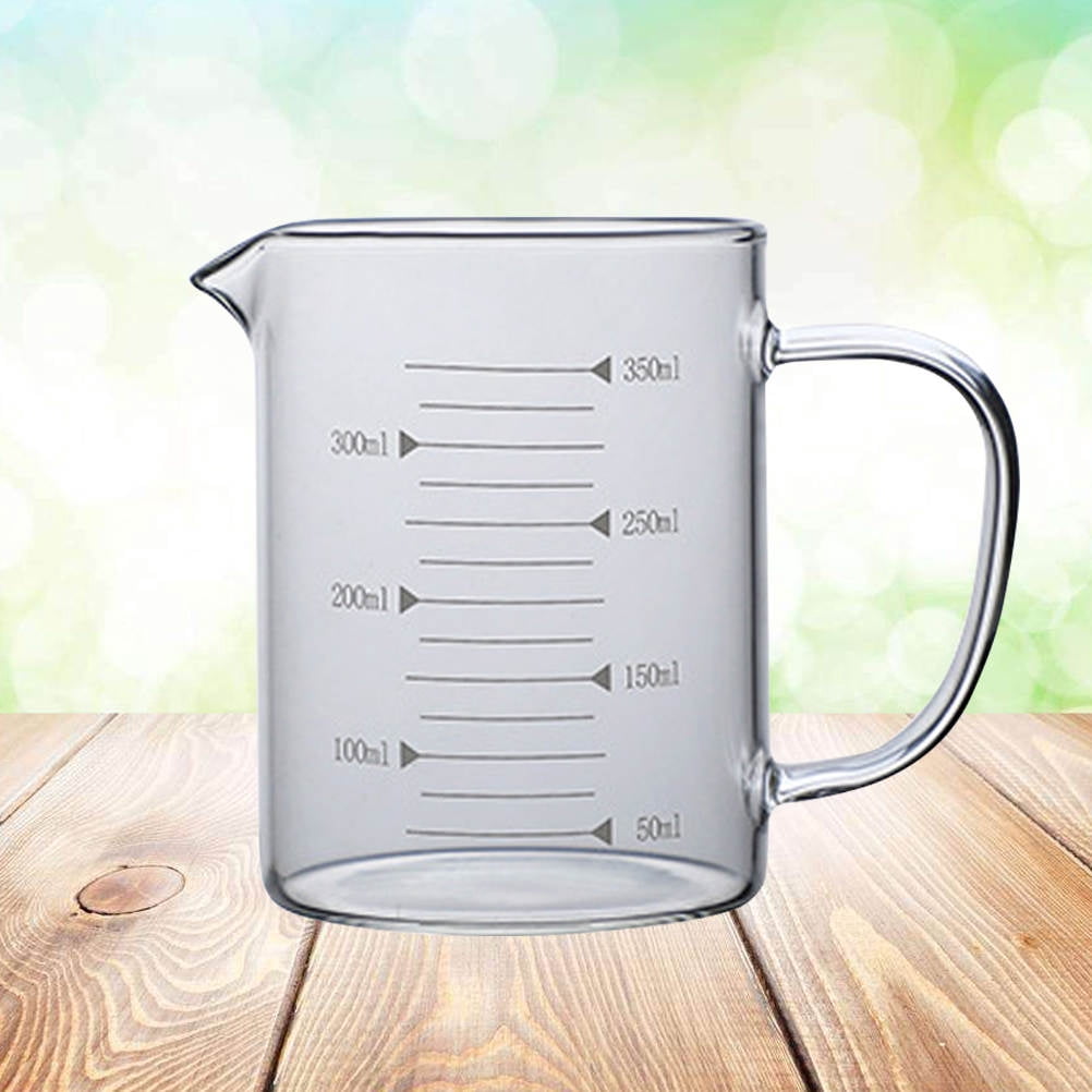 MUSEYA Transparent Temperature Resistant Measuring Cup with Clear Scale ...