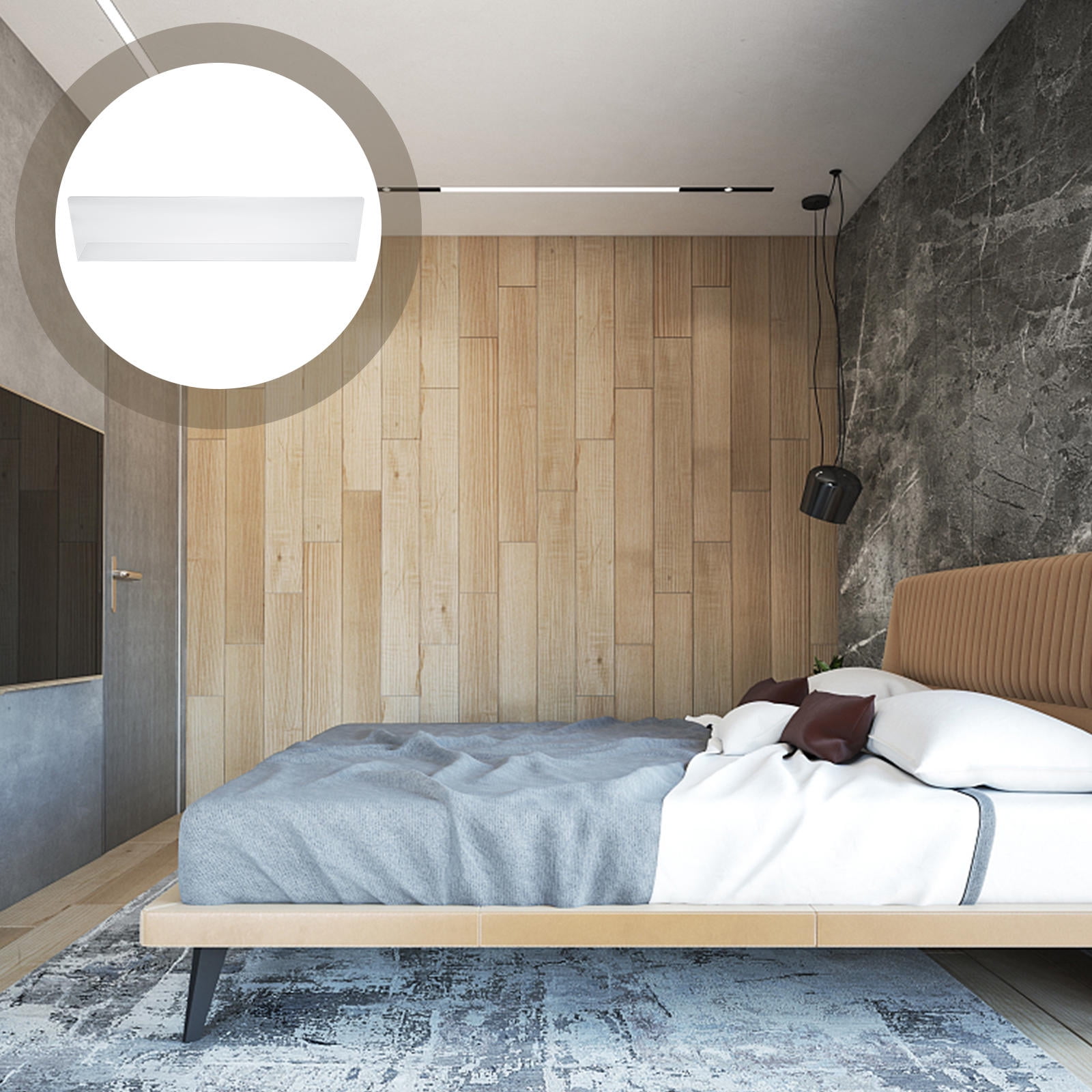 MUSEYA Under Bed Pet Blocker Transparent PVC 1Pack Prevent Toys and ...