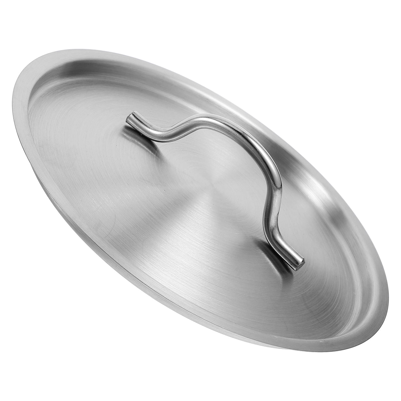 MUSEYA Universal Pot Cover Stainless Steel Flat Lid Prevents Overflow ...