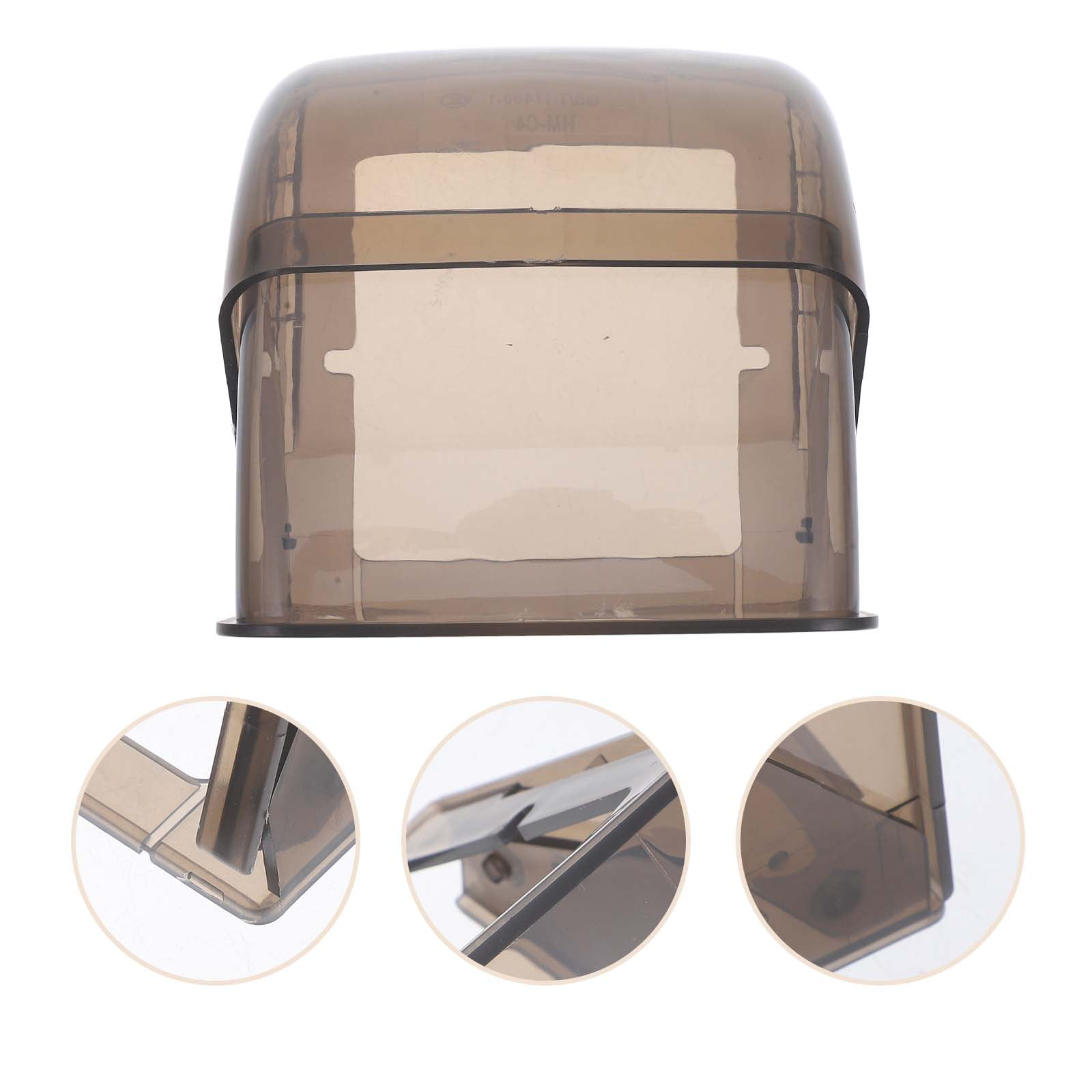 MUSEYA Electrical Outlet Cover Black Plastic Weatherproof Wall Plug ...