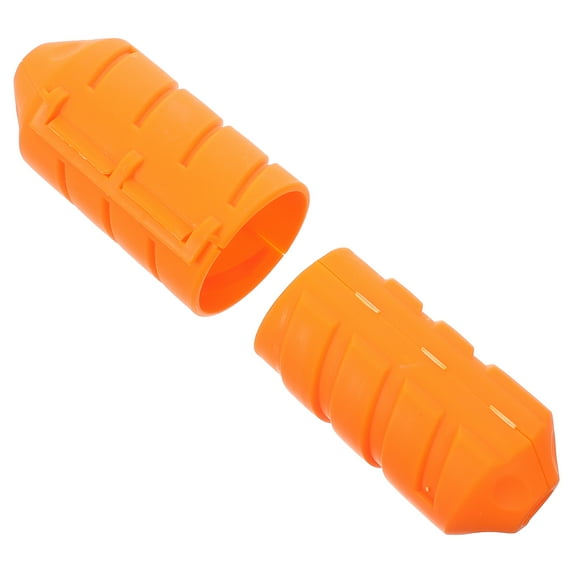 MUSEYA Weatherproof Outlet Cover Rectangular Plastic Orange Electrical ...