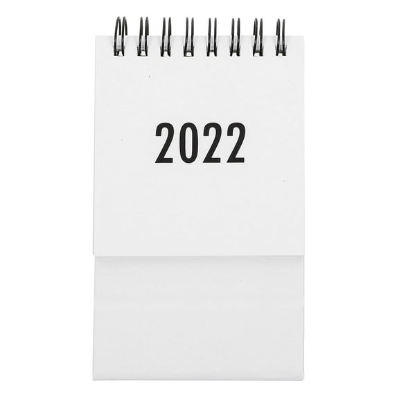 MUSEYA desktop mini calendar Mini Calendar White PVC Date Marking ...