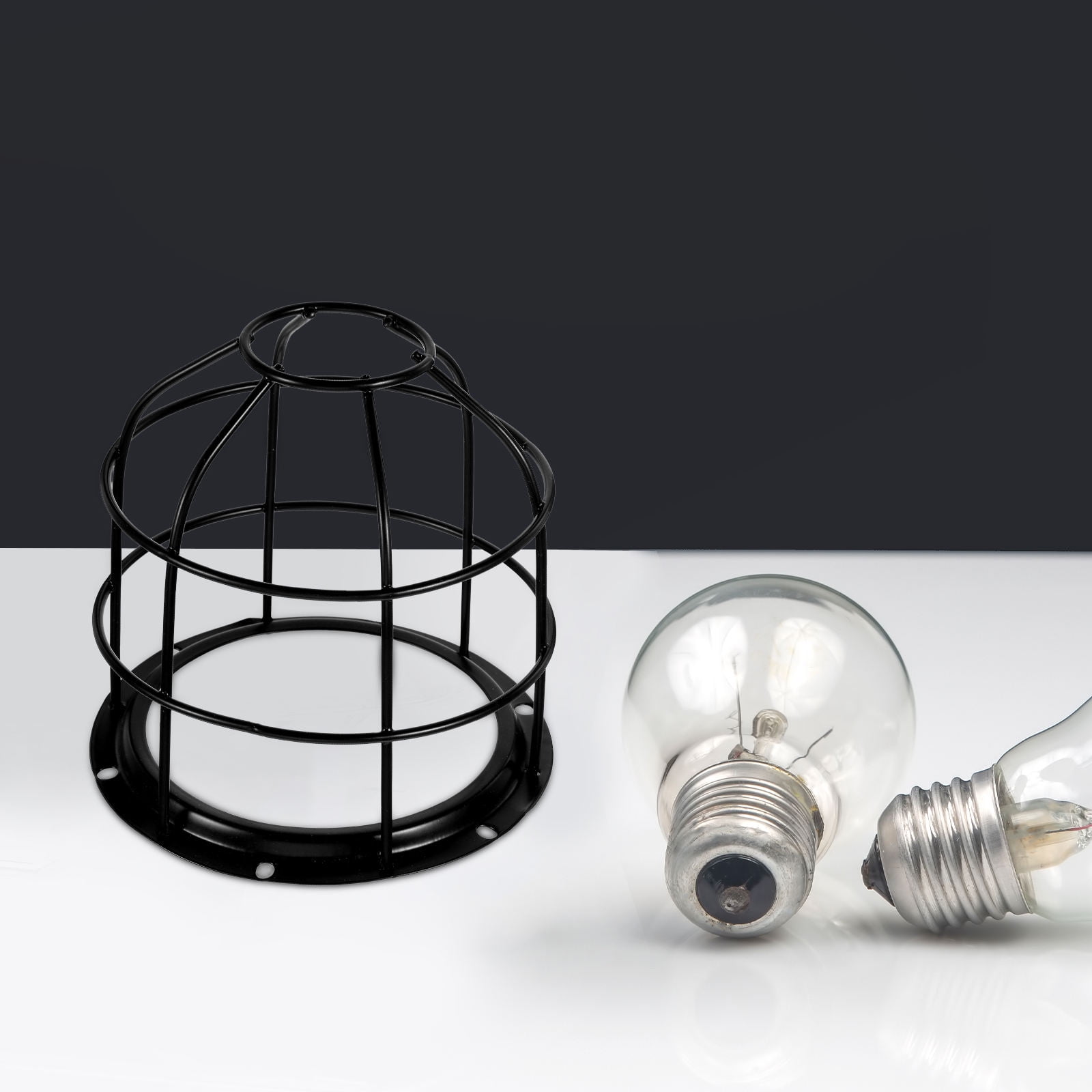 MUSEYA lamp shade Black Iron Explosion Proof Cover for Industrial ...