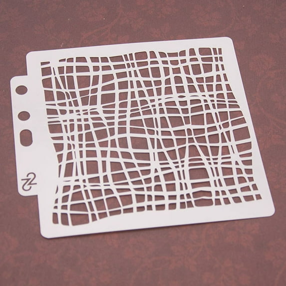 MUSEYA White Environmental Friendly Plastic Drawing Stencils for ...