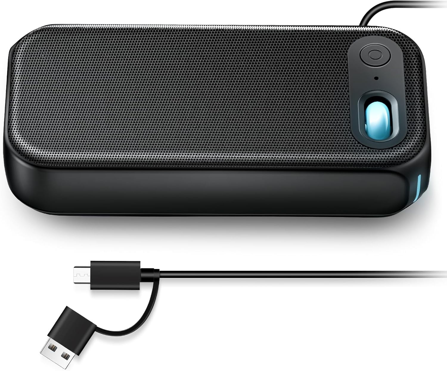 MUSICOZY Computer Speakers for PC Desktop, USB-A/USB-C Wired Portable ...