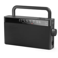 Multi-Band Radios for Home and Outdoor Use with Rechargeable Power