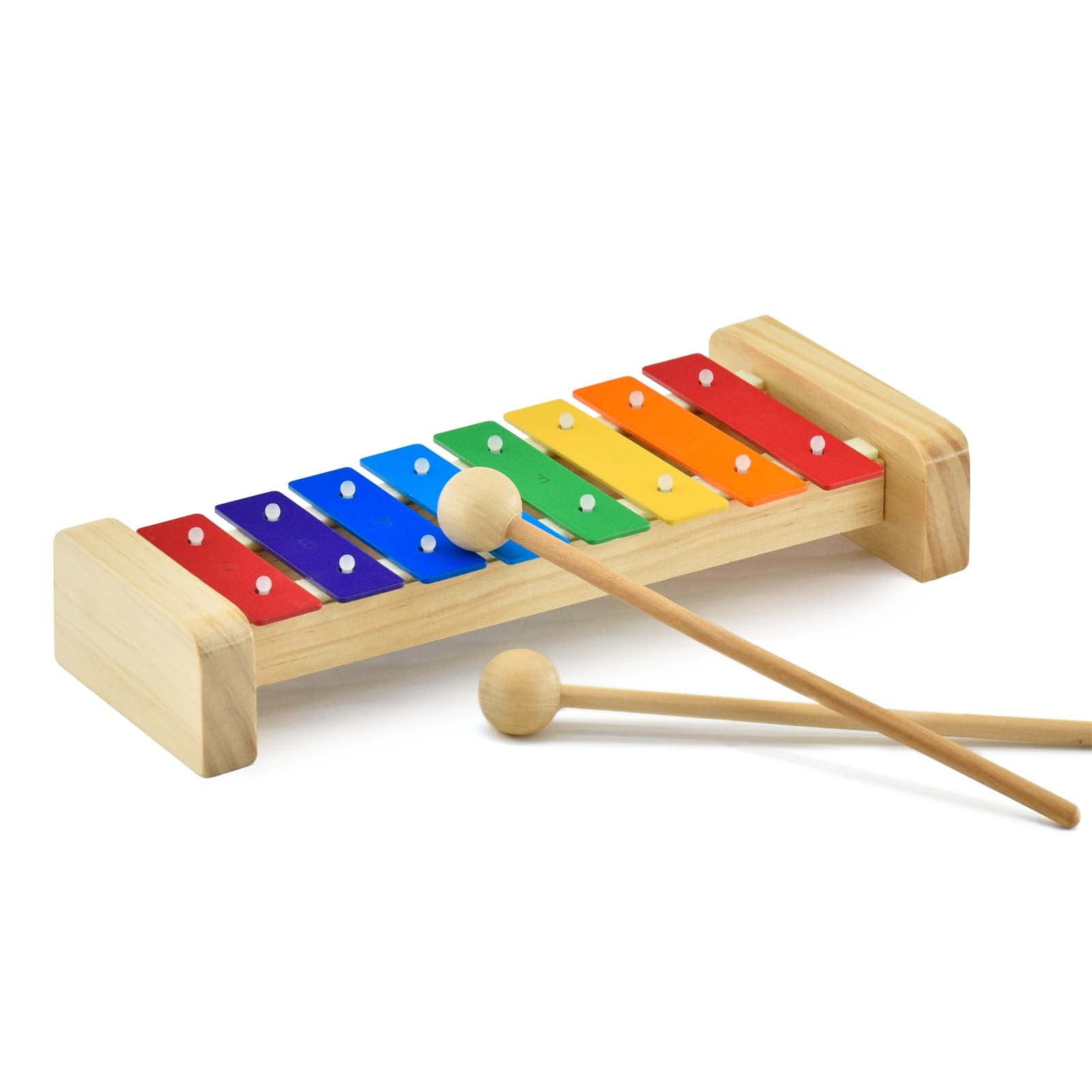MUSICUBE Xylophone for Kids AIF9 Wooden Xylophone with Mallets Orff ...