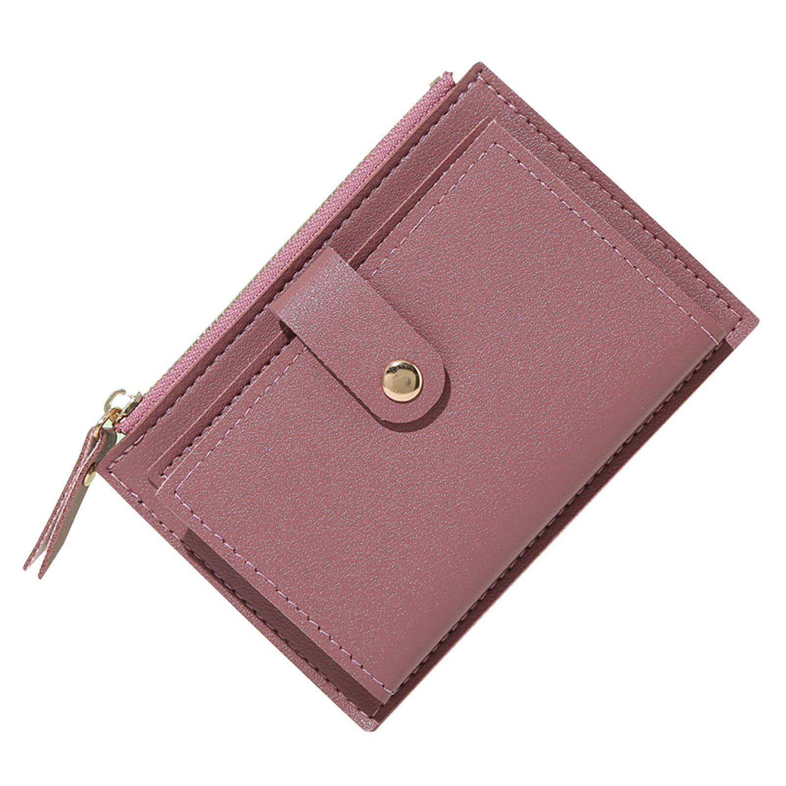 MUSOIE Womens Wallets Small Rfid Ladies Bifold Wallet With Zipper Coin ...