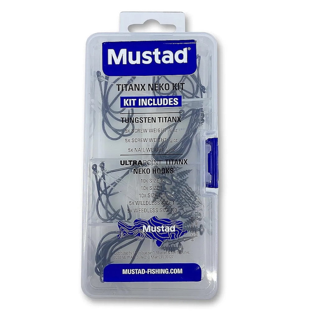 MUSTAD TitanX Neko Pursuit Kit Hooks - Walmart.com