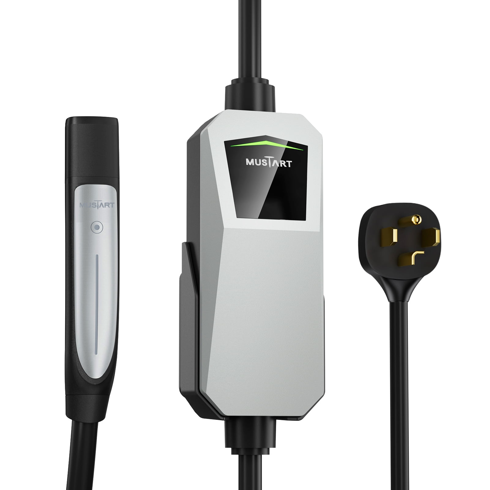 MUSTART Level 2 Tesla Charger, 25A Portable EV Charger with NEMA 14-30 ...