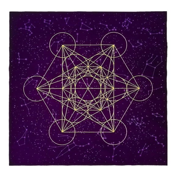 Colorful Tarot Tablecloths for Divination & Astrology Enthusiasts