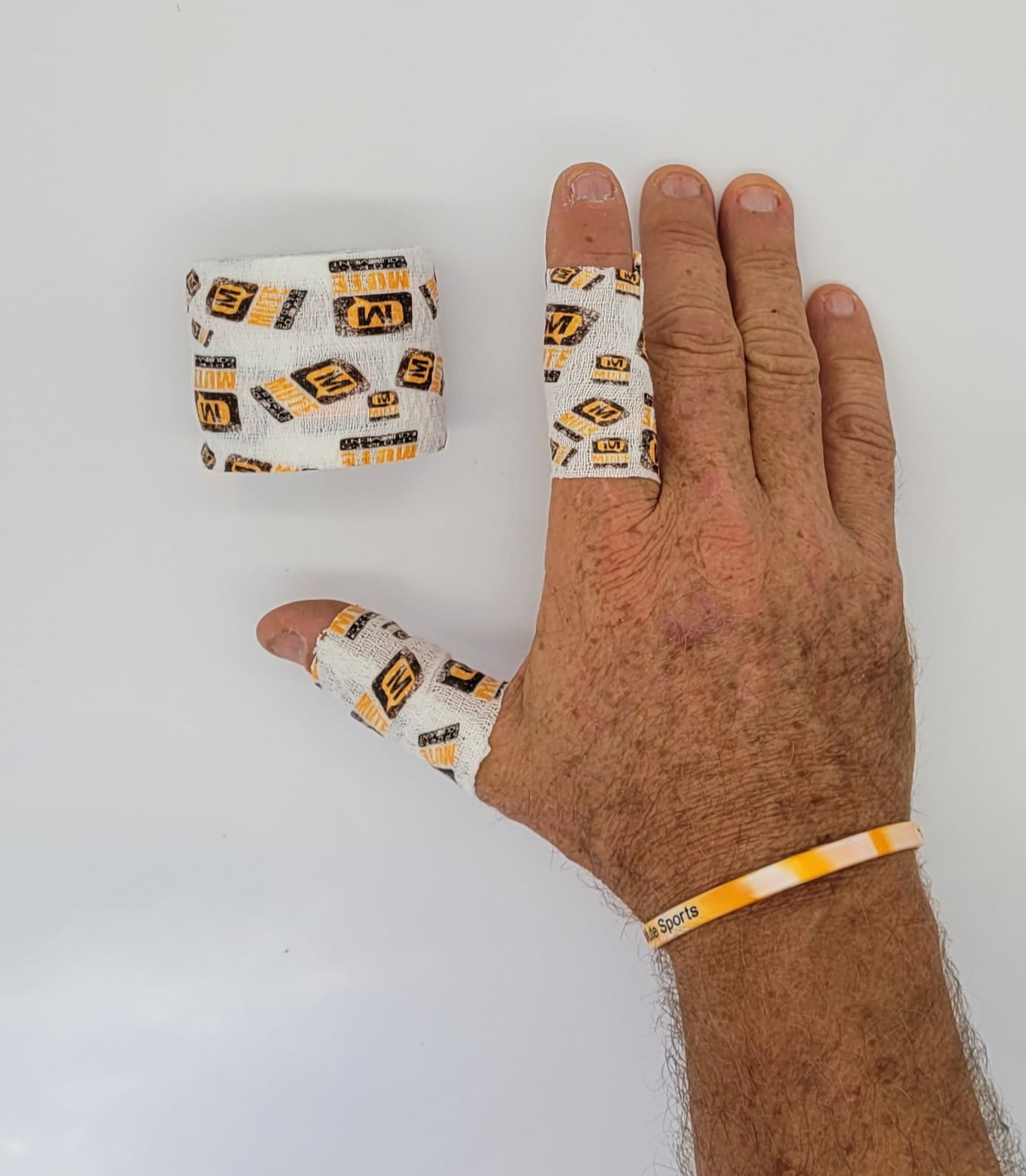 MUTE Sports Weightlifting Thumb Adhesive Athletic Tape | 3 Pack ...