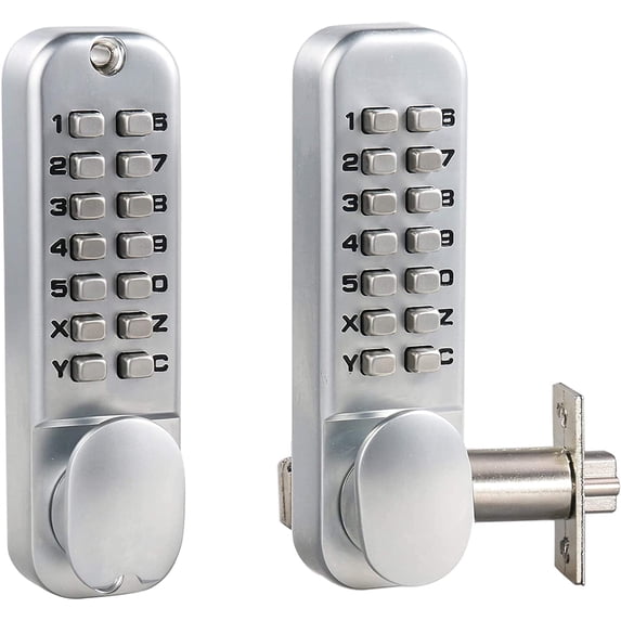 MUTEX MX920 Double Keypad Mechanical 14 Key Combination Lock , Keyless ...