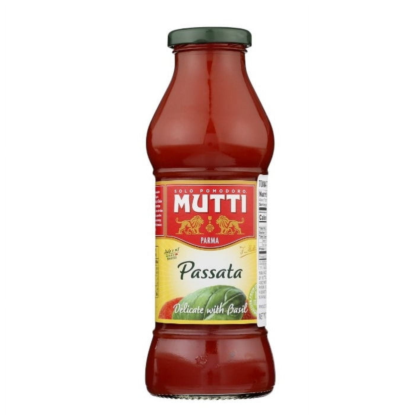 MUTTI SAUCE PASTA PUREE W BASIL 14 OZ - Pack of 12 - Walmart.com