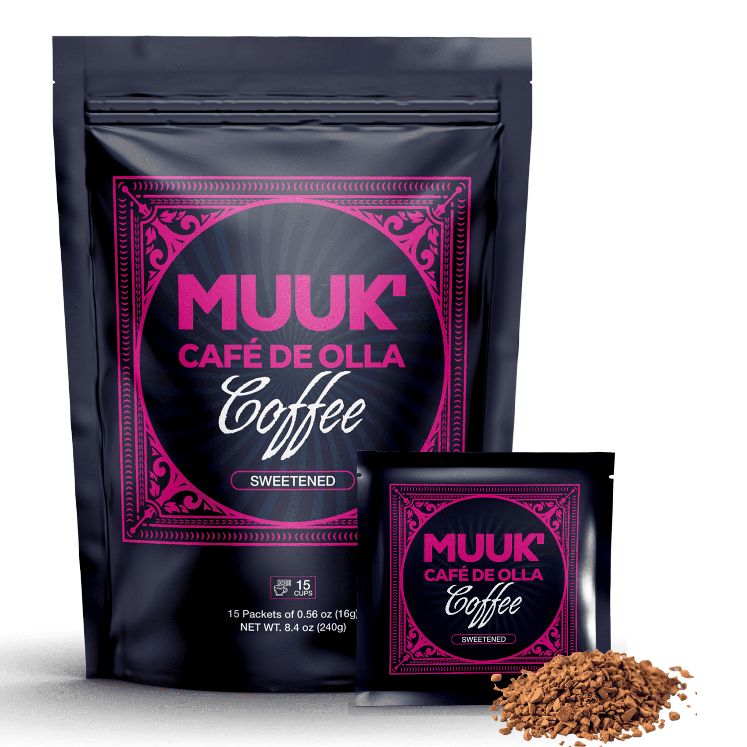 MUUK’ CAFÉ DE OLLA | Instant Coffee Sweetened with Piloncillo, Cinnamon, Cacao & Cardamom ...