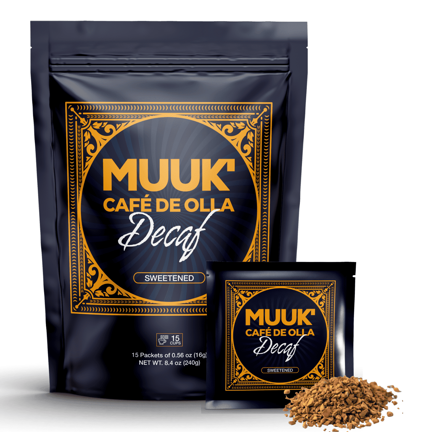 MUUK’ DECAF DE OLLA | Instant Decaf Coffee Sweetened with Piloncillo ...
