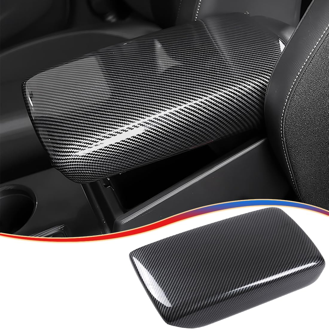 MUXEE 11th Gen Civic Center Console Armrest Box Panel Cover Trim for ...