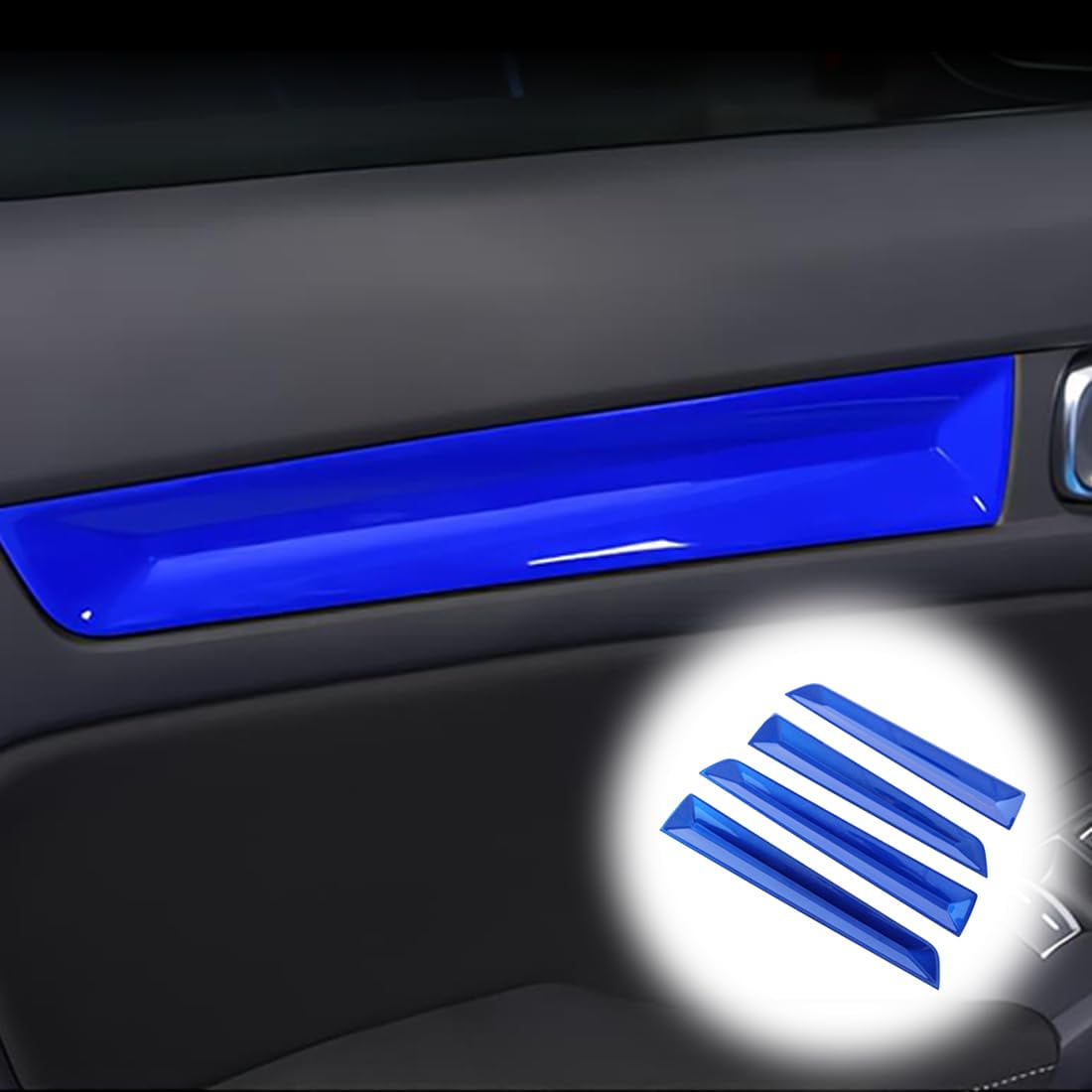 MUXEE 11th Gen Civic MMF7 Inner Side Door Panel Strip Cover Trim for ...