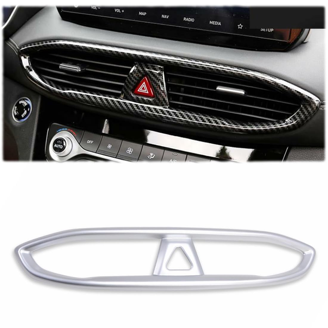 MUXEE for Hyundai Santa Fe 2019 2020 2021 2022 2023 Center Contro ...