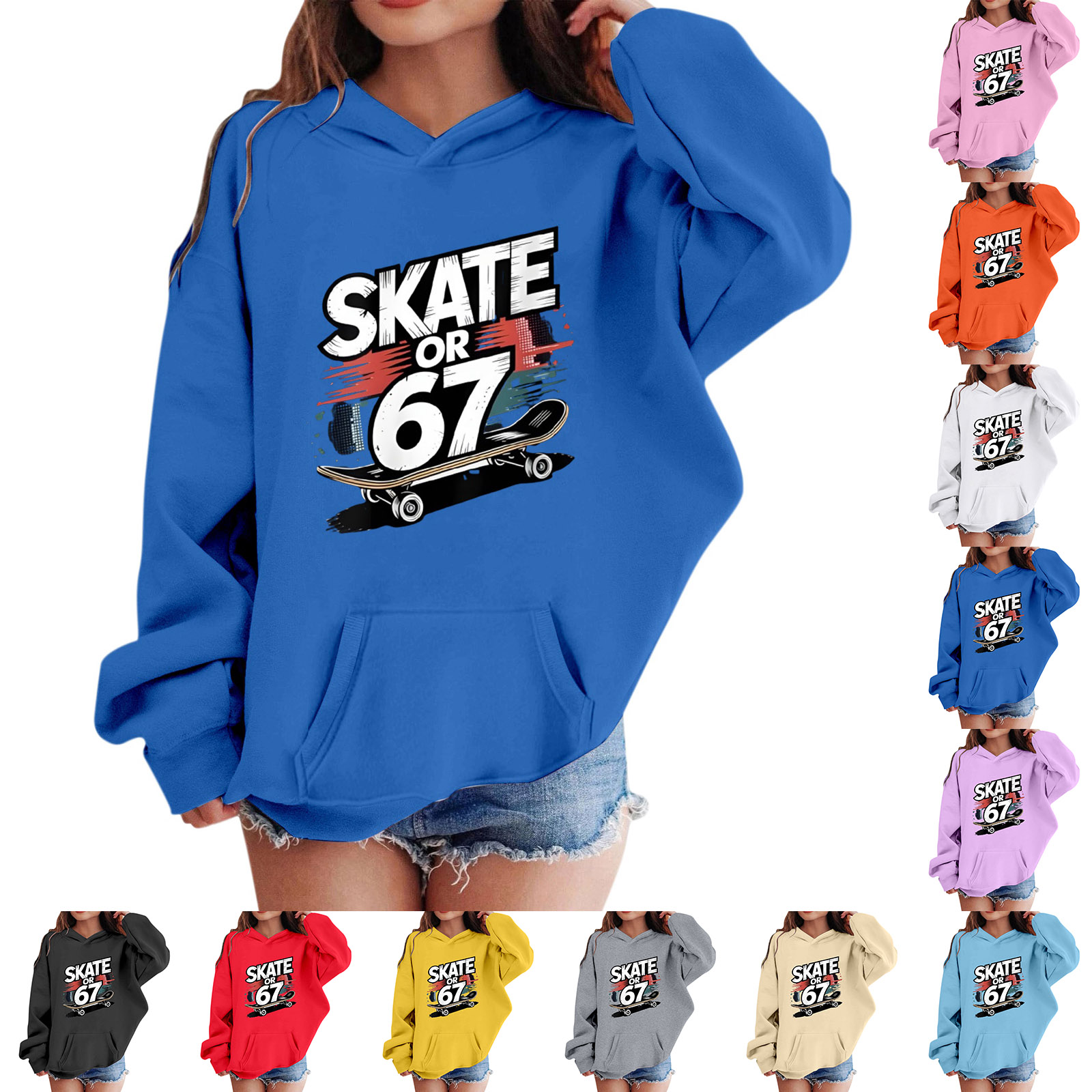 MUXiin 6 7 Christmas Sweater Boys Sweatshirts 67 Meme Ice Cream Drip ...