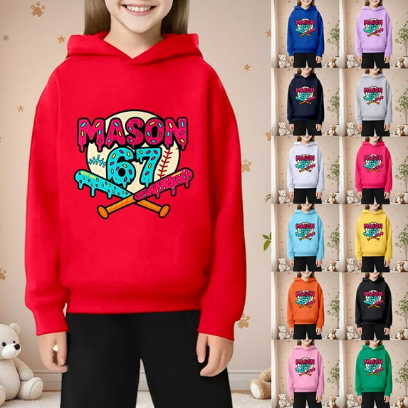 MUXiin 6 7 Hoodie Girls Sweatshirts 67 Meme Ice Cream Novelty Six Seven ...