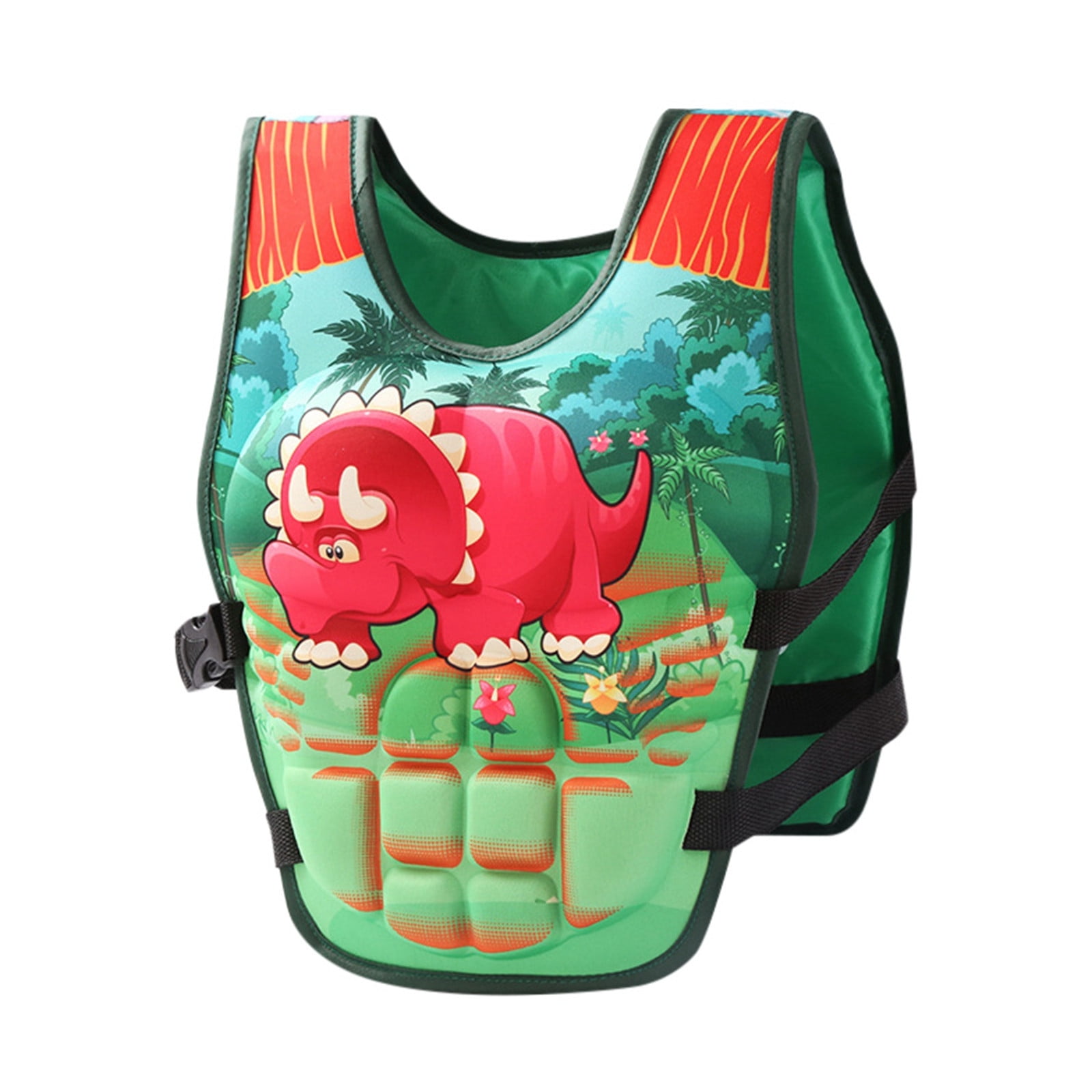 MUXiin Girls Life Jacket 50-90 Lbs - Adjustable Safety Strap & Buoyancy ...